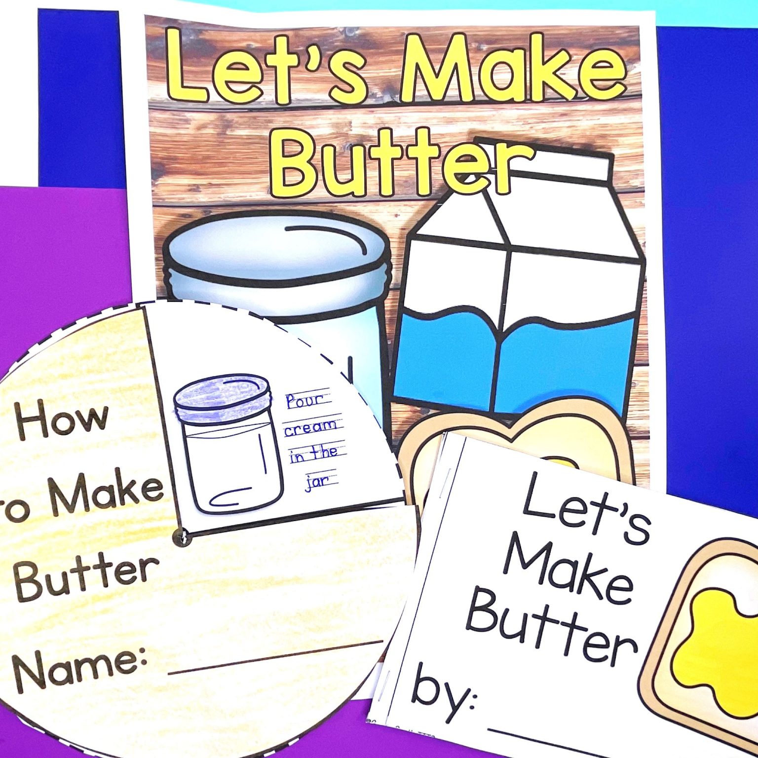 Making Butter In The Classroom - Activities and How To! - Thrifty in ...