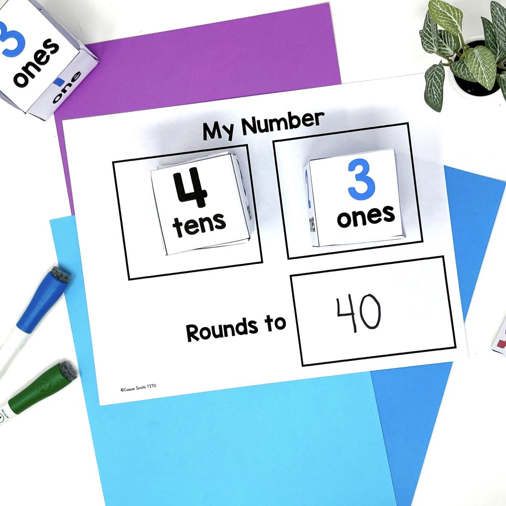 Rounding to the Nearest 10 - Dice and Rounding Chart - 3.NBT.1 ...