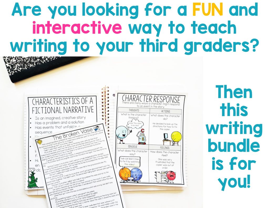 3rd Grade Writing Units BUNDLE - Thrifty in Third Grade