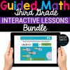 Digital Lessons for Guided Math - Thrifty in Third Grade