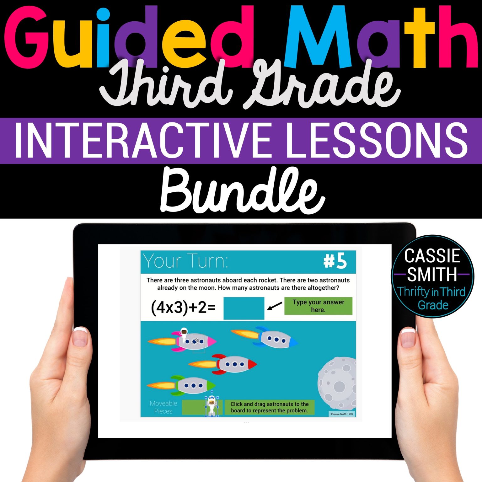Digital Lessons for Guided Math - Thrifty in Third Grade