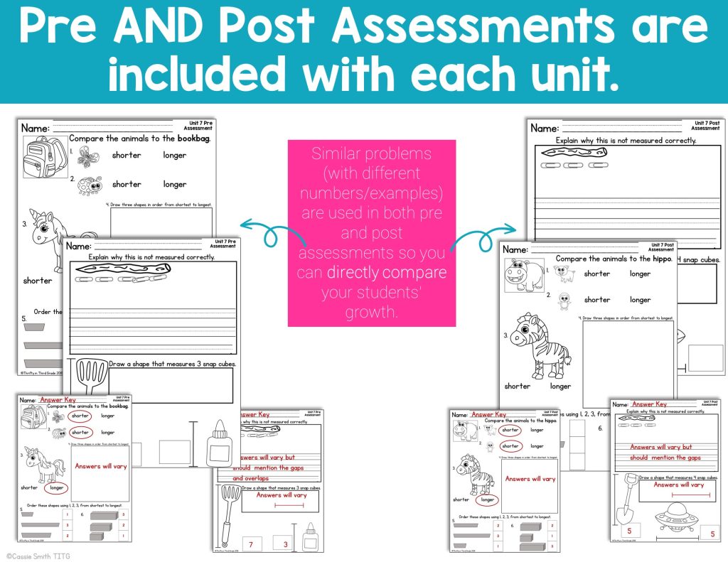 1st Grade Guided Math -Year Long Bundle - Thrifty in Third Grade