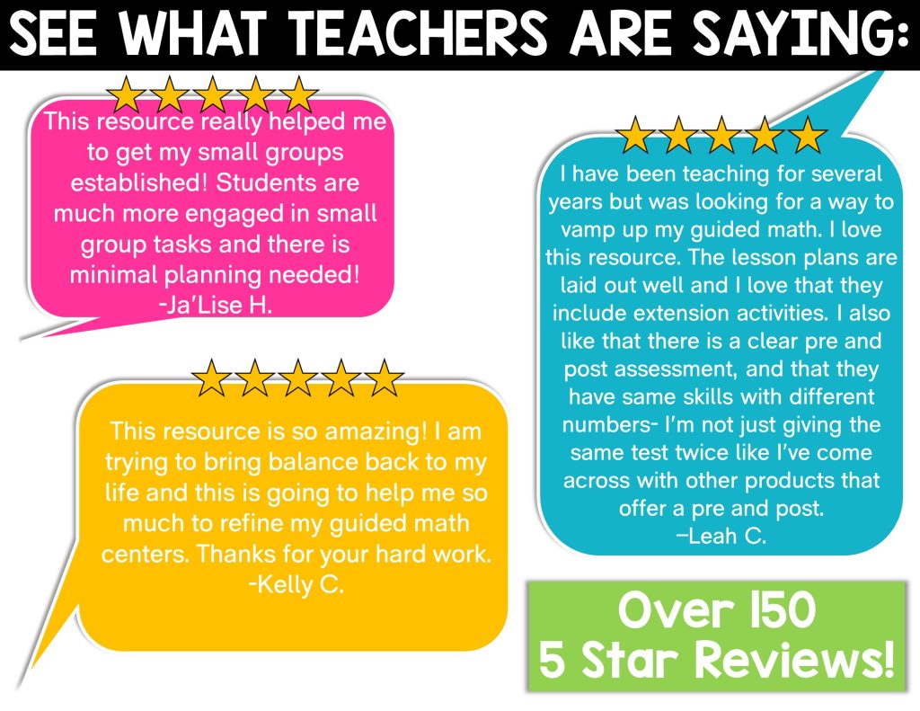 2nd Grade Guided Math -Year Long Bundle - Thrifty in Third Grade