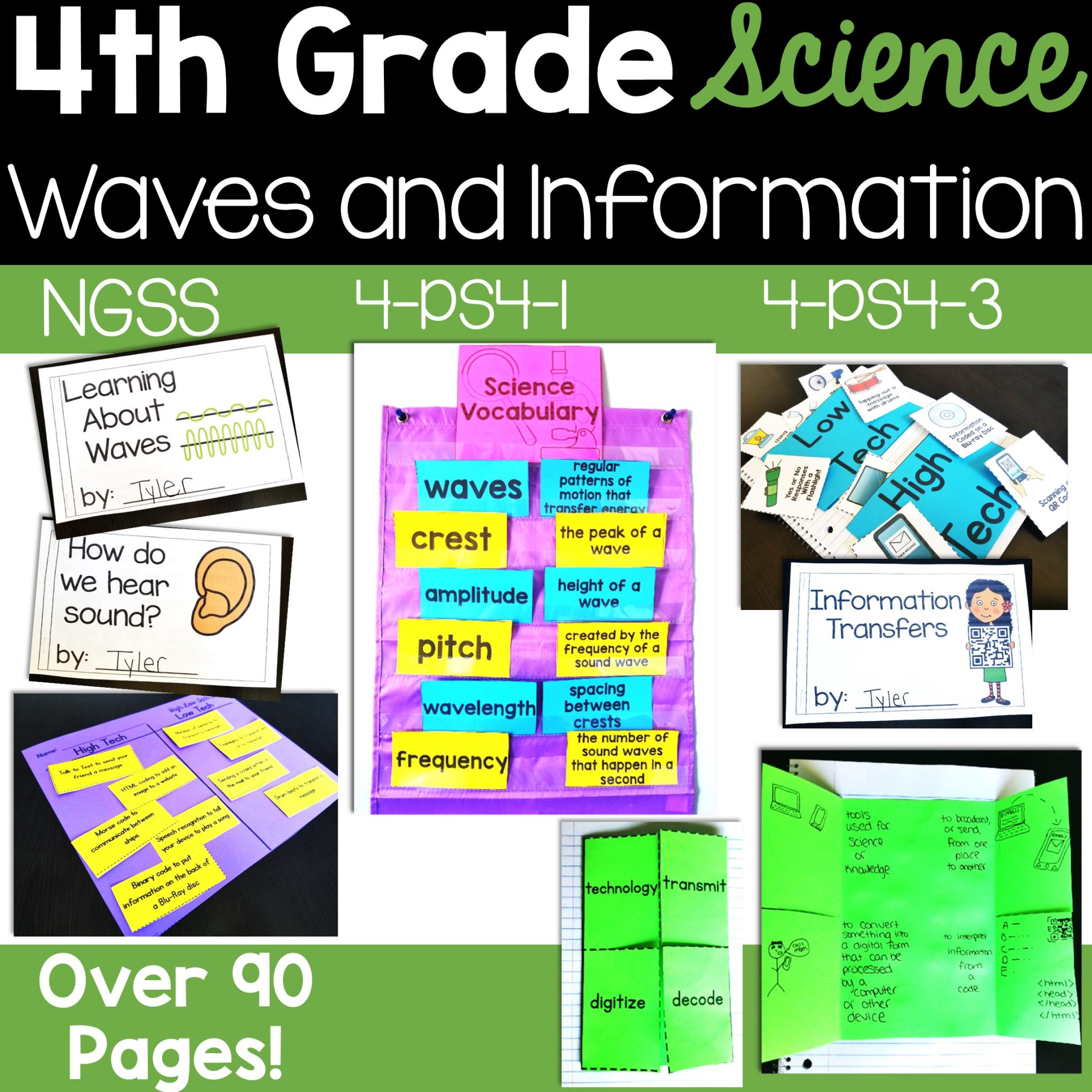 3rd Grade Force and Motion Worksheets and Activities {NGSS 3-PS2-1, 3 ...