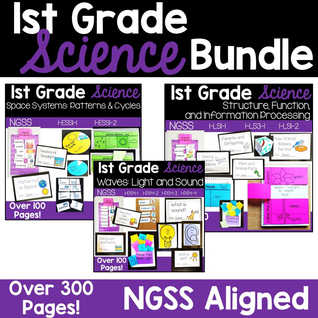 1st Grade NGSS Bundle | 1st Grade Science Curriculum - Thrifty in Third ...