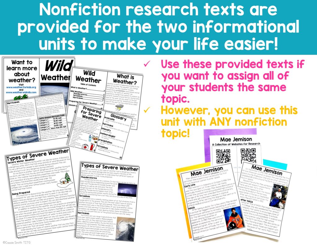 4th Grade Writing Units BUNDLE - Thrifty in Third Grade