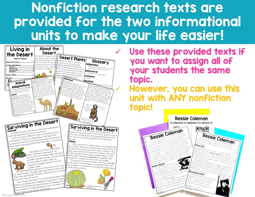 3rd Grade Writing Units BUNDLE - Thrifty in Third Grade