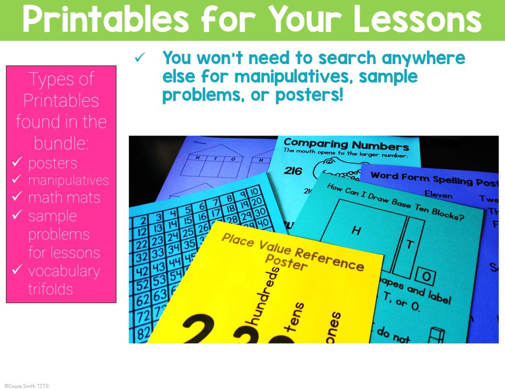 2nd Grade Guided Math -Year Long Bundle - Thrifty in Third Grade