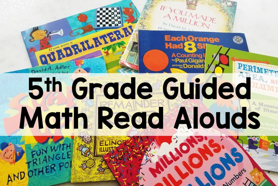 5th Grade Math Books for Read Alouds - Thrifty in Third Grade