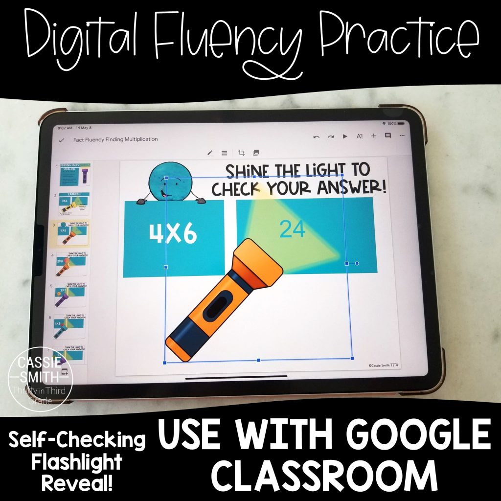 Multiplication Fact Fluency Practice | Google™ Slides | Self-Checking ...