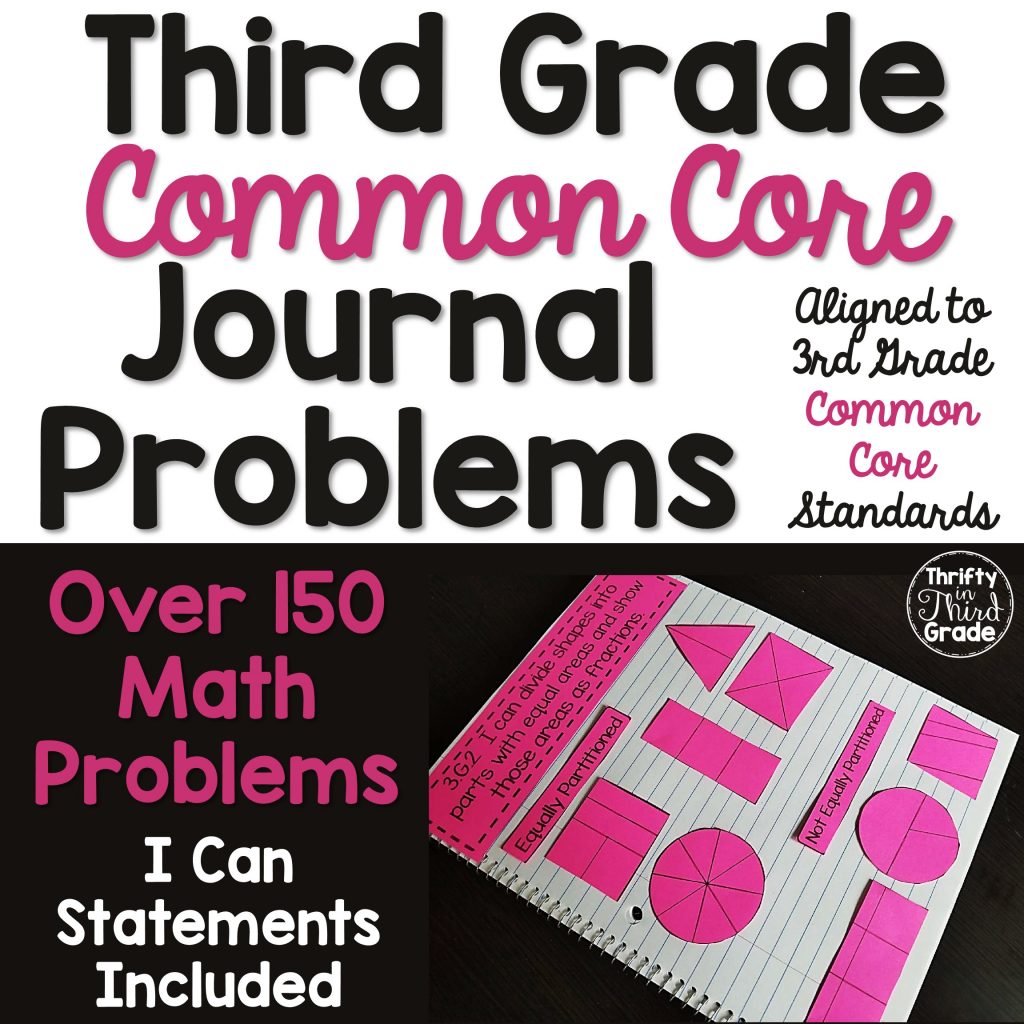3rd Grade Problem of the Day -Common Core {Paperless} - Thrifty in ...