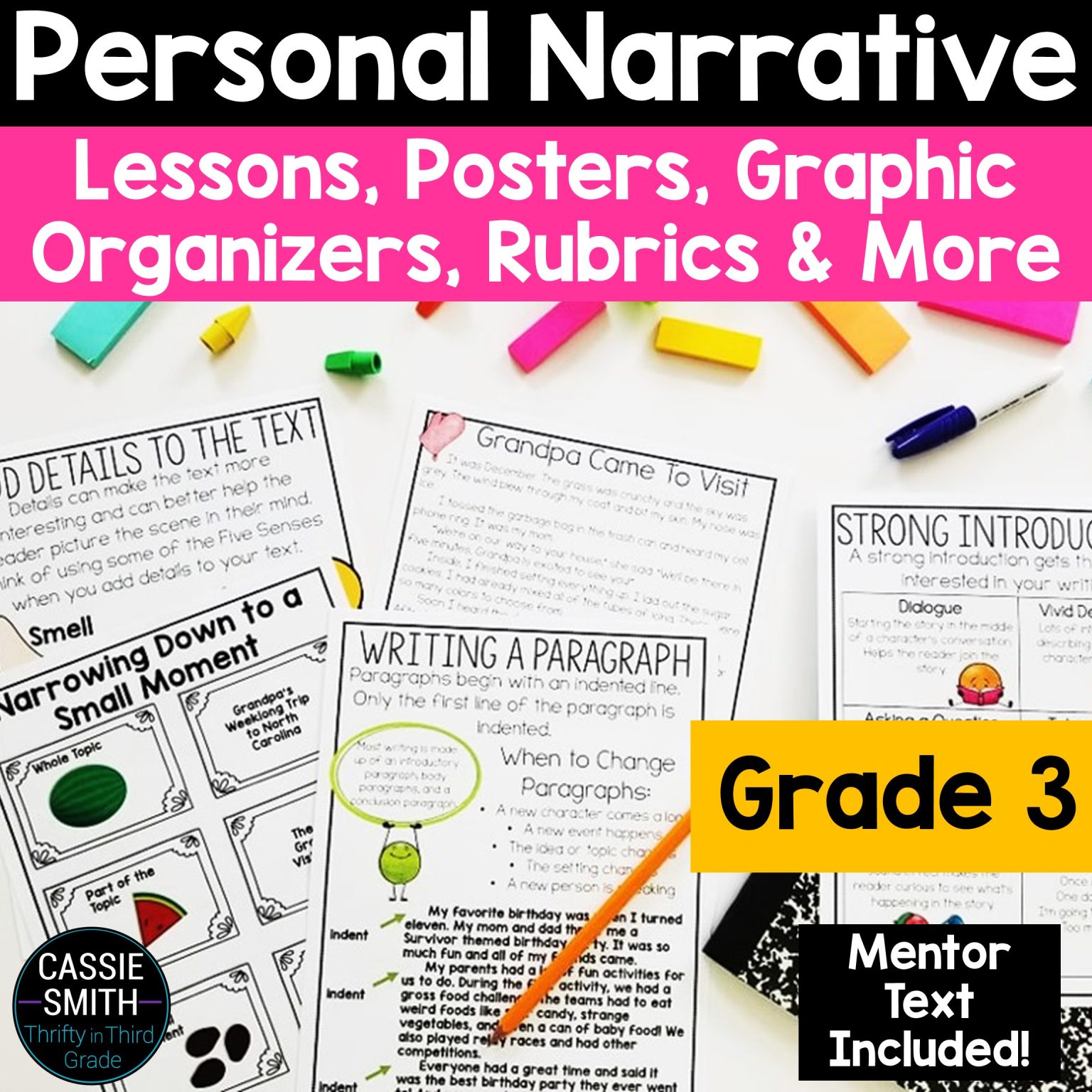 55 Personal Narrative Writing Prompts for Your Elementary Students ...