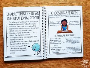 Teaching Students to Write Biography Reports - Thrifty in Third Grade