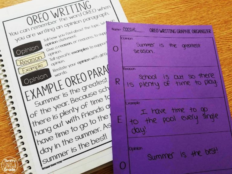 Teaching Opinion Writing Tips for 3rd, 4th, & 5th Grade - Thrifty in ...