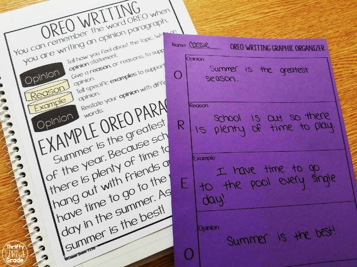 Teaching Opinion Writing Tips for 3rd, 4th, & 5th Grade - Thrifty in ...