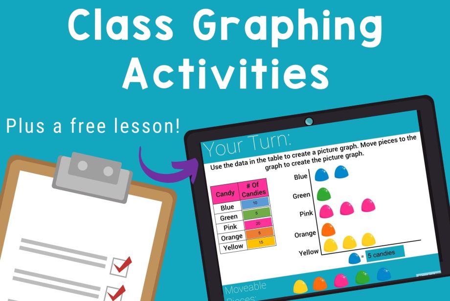 Fun and Effortless Graphing Activities for 1st, 2nd, 3rd, 4th, and 5th ...
