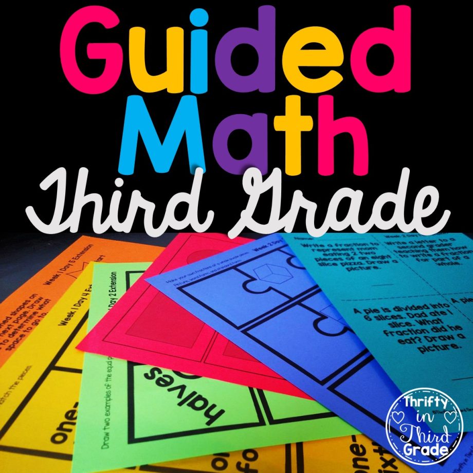 Must-Have Resources for Teaching Guided Math In Grades 1-5 - Thrifty in ...