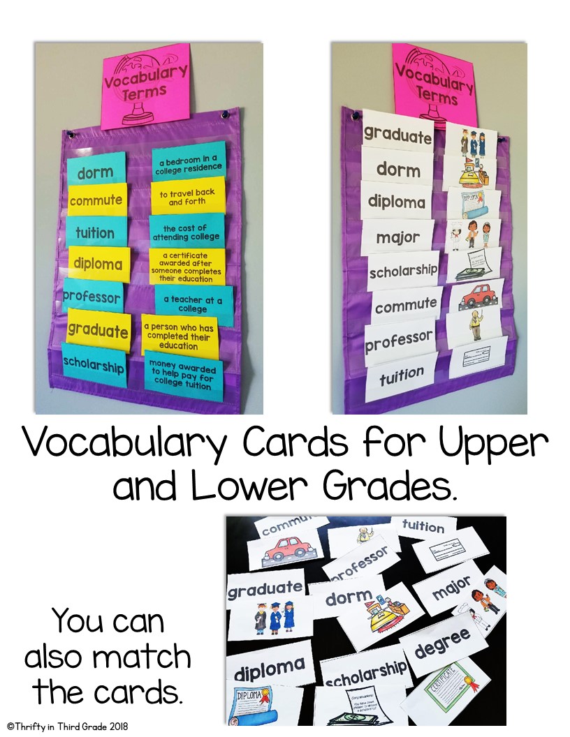 Having a College Day - Thrifty in Third Grade