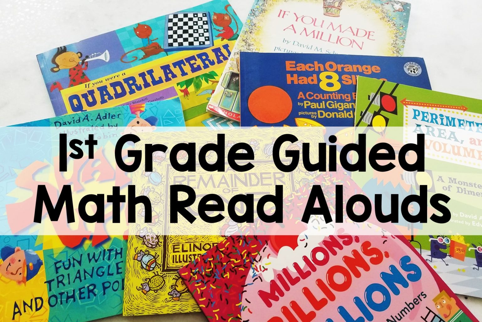 Using Children's Literature With Math - Thrifty in Third Grade