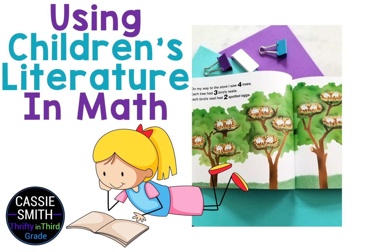 Using Children's Literature With Math - Thrifty in Third Grade