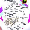 Skeletal System Mini Unit and Cut and Paste Skeleton Craft - Thrifty in ...