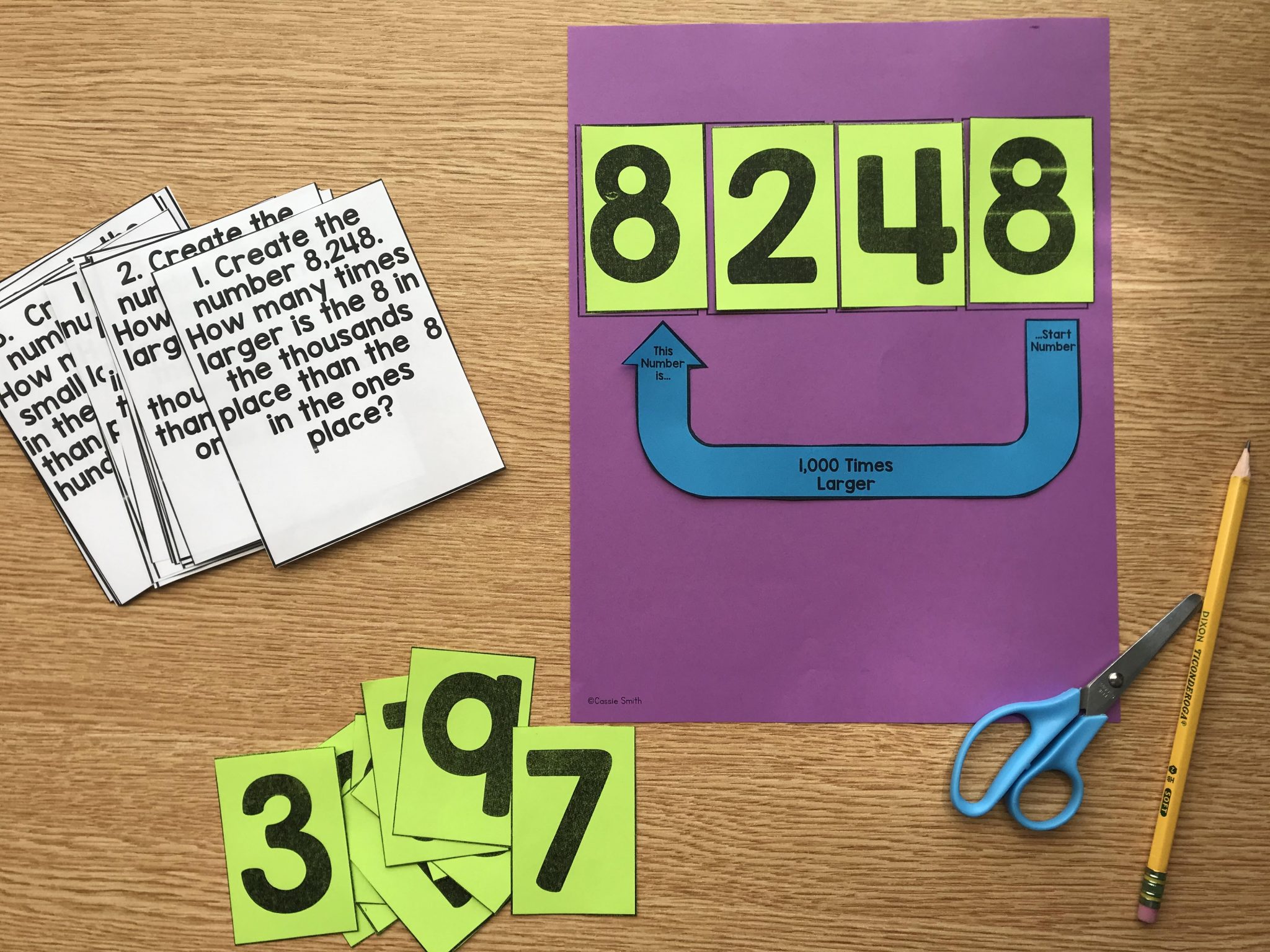 Teaching 4th and 5th Grade Place Value - Comparing the Values of Places ...
