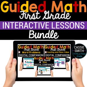 Digital Lessons for Guided Math - Thrifty in Third Grade