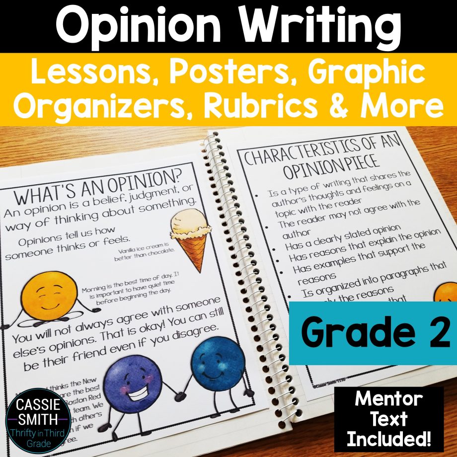 70 Opinion Writing Prompts for 3rd, 4th, and 5th Grade - Thrifty in ...