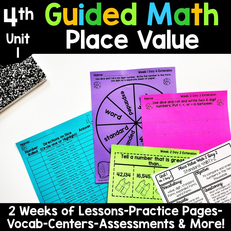 Place Value Review for Incoming Fourth Graders - Thrifty in Third Grade