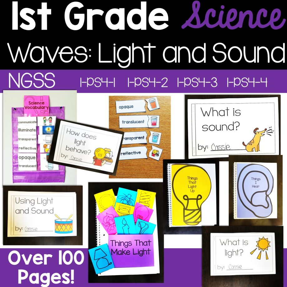 Fun Light and Sound Activities for 1st Grade - Thrifty in Third Grade