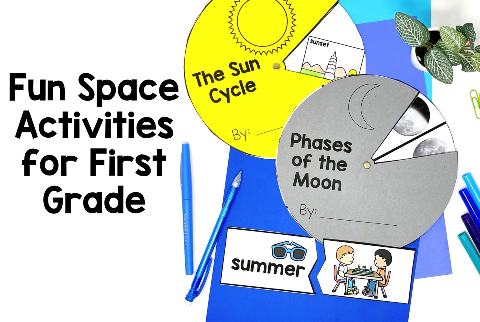 Fun Space Activities for 1st Grade Space Systems NGSS - Thrifty in ...