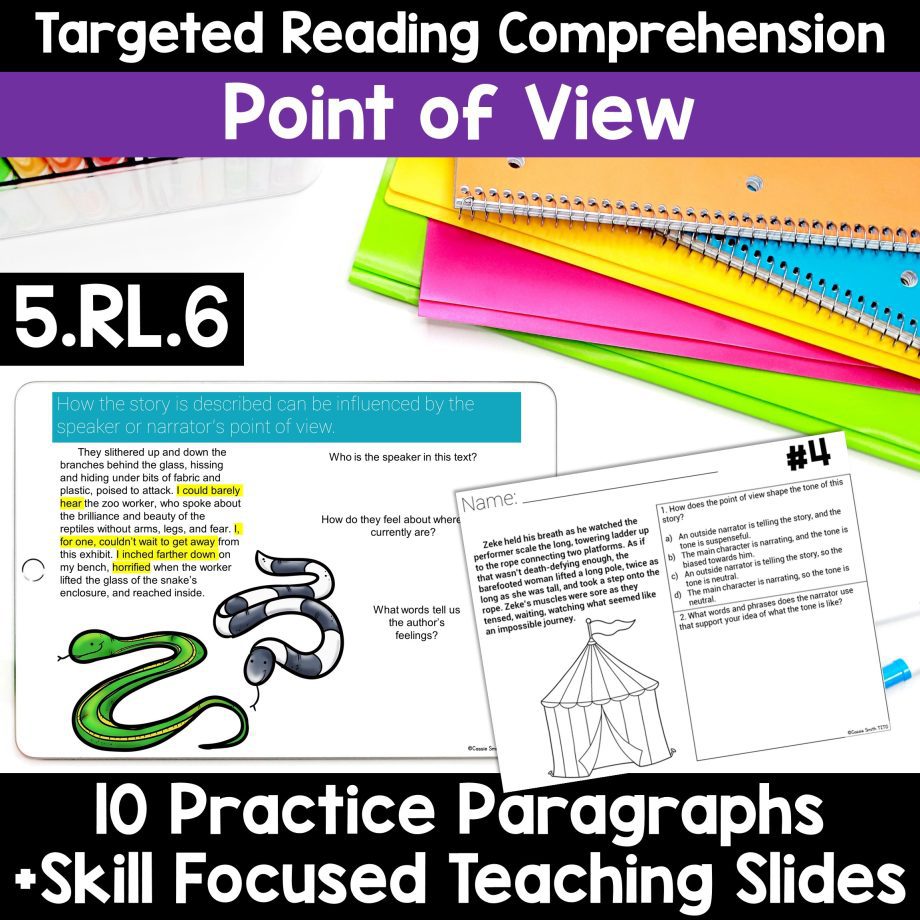 3 Steps for Teaching Point of View in 3rd, 4th, & 5th Grade - Thrifty ...