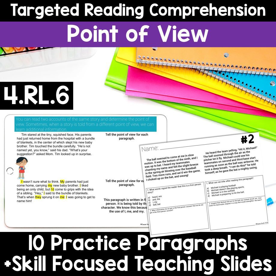 3 Steps for Teaching Point of View in 3rd, 4th, & 5th Grade - Thrifty ...