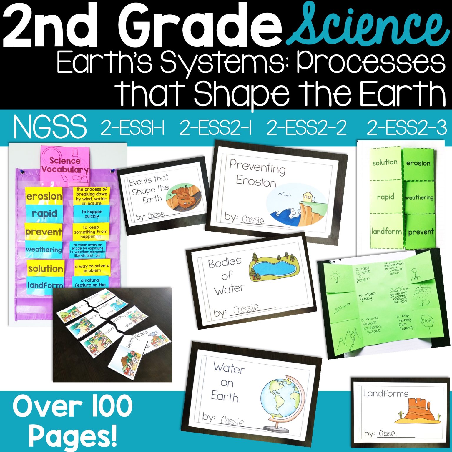 Fun Landforms and Bodies of Water Activities for 2nd Grade - Thrifty in ...