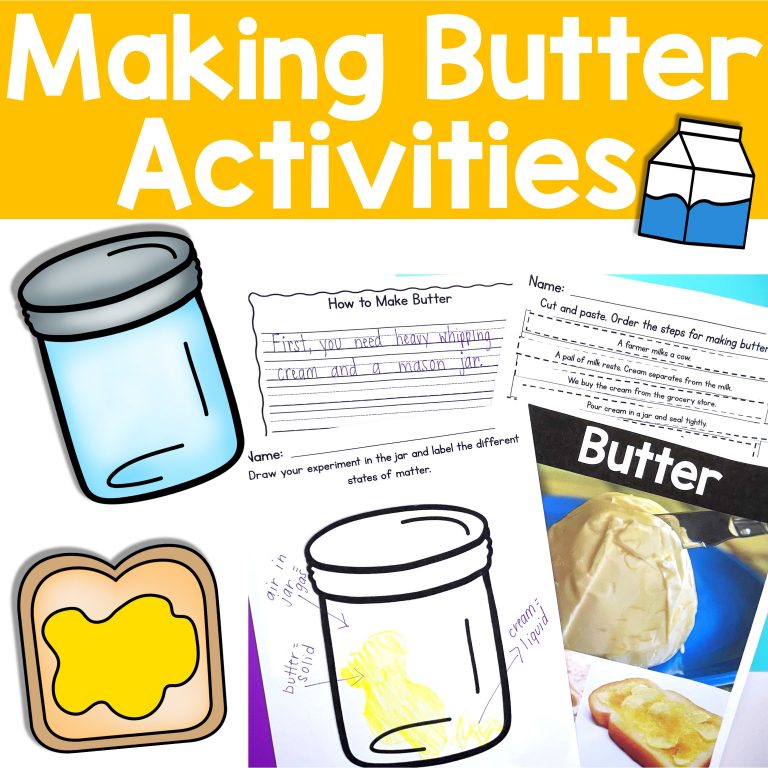 Making Butter In The Classroom - Activities and How To! - Thrifty in ...