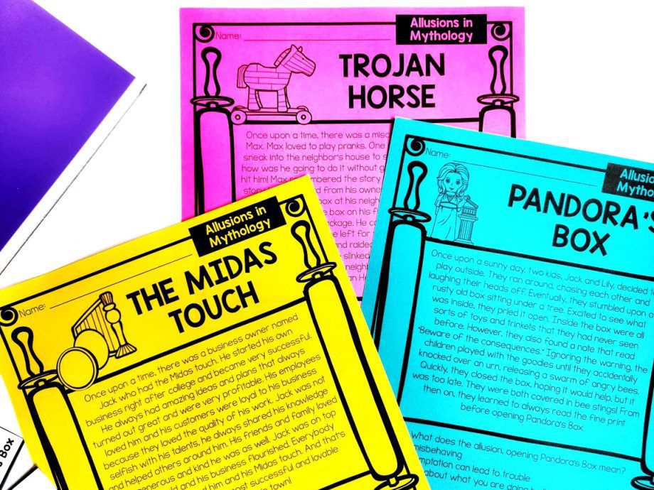 4th Grade Greek Mythology: Fun and Engaging Activities - Thrifty in ...