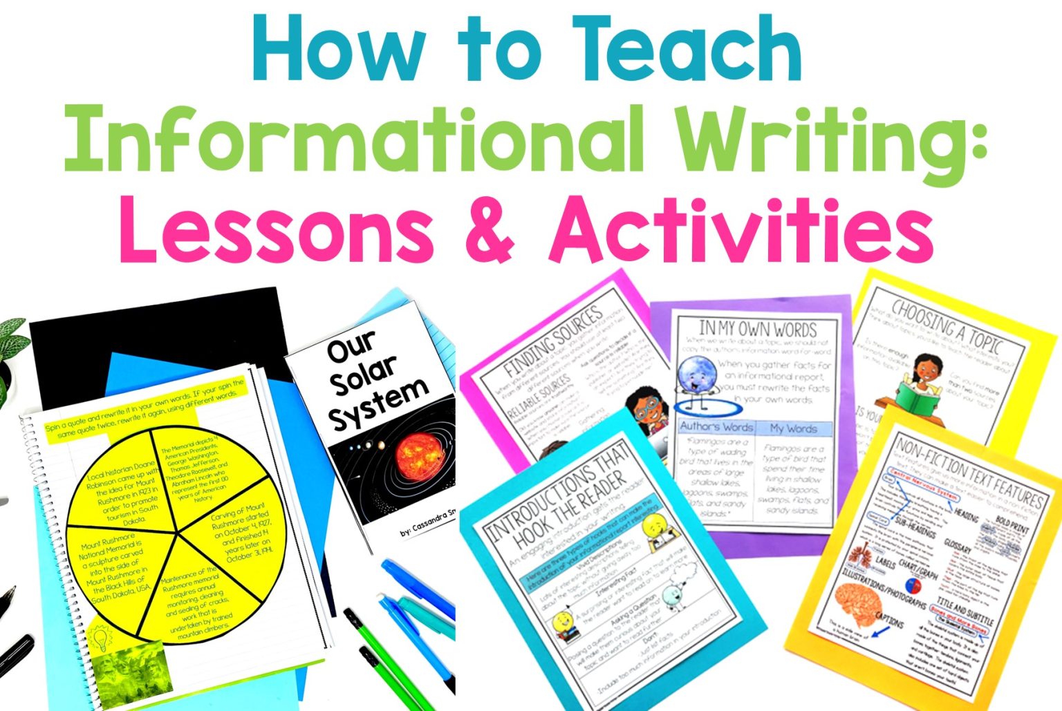 Informational Report Writing (Grades 2-5) - Thrifty in Third Grade