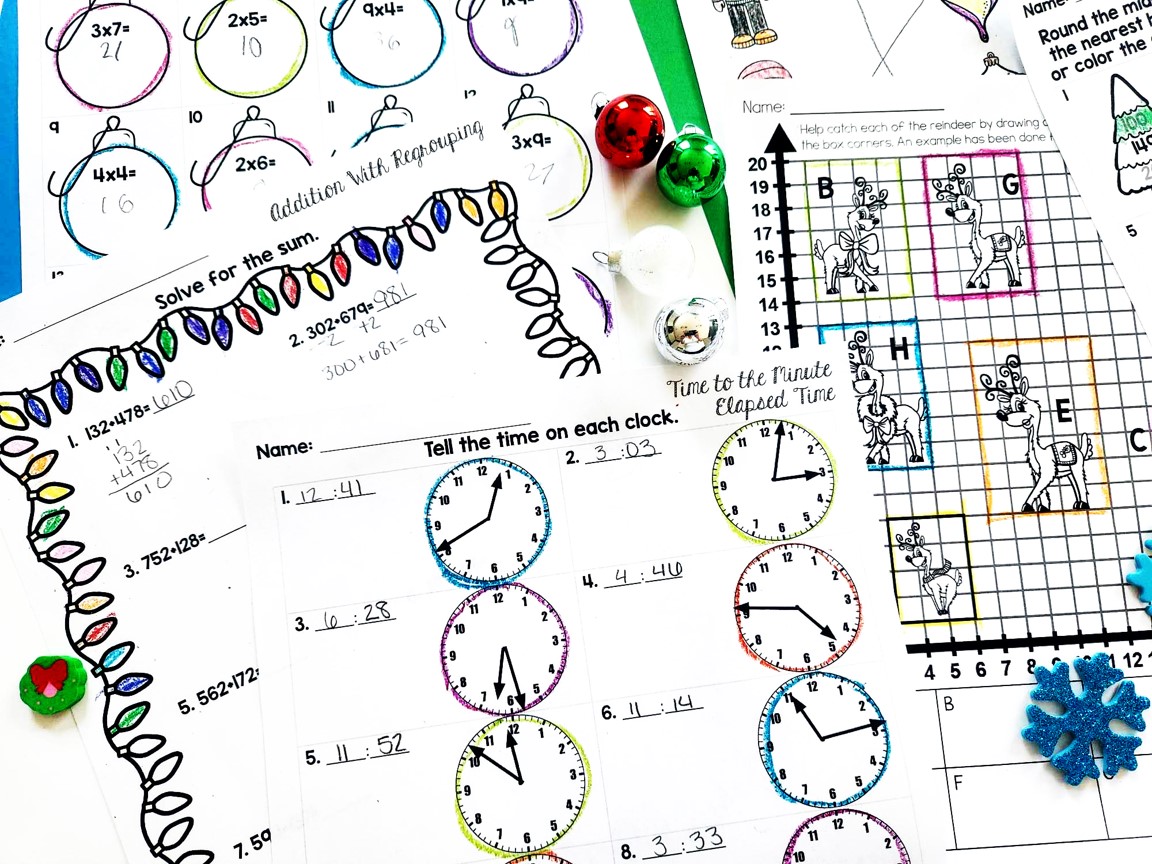 Fun Classroom Christmas Activities for Math, Reading, Science, and More ...