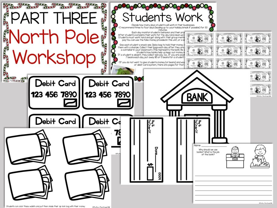 Holiday Economics: Project-Based Learning for Christmas! - Thrifty in ...