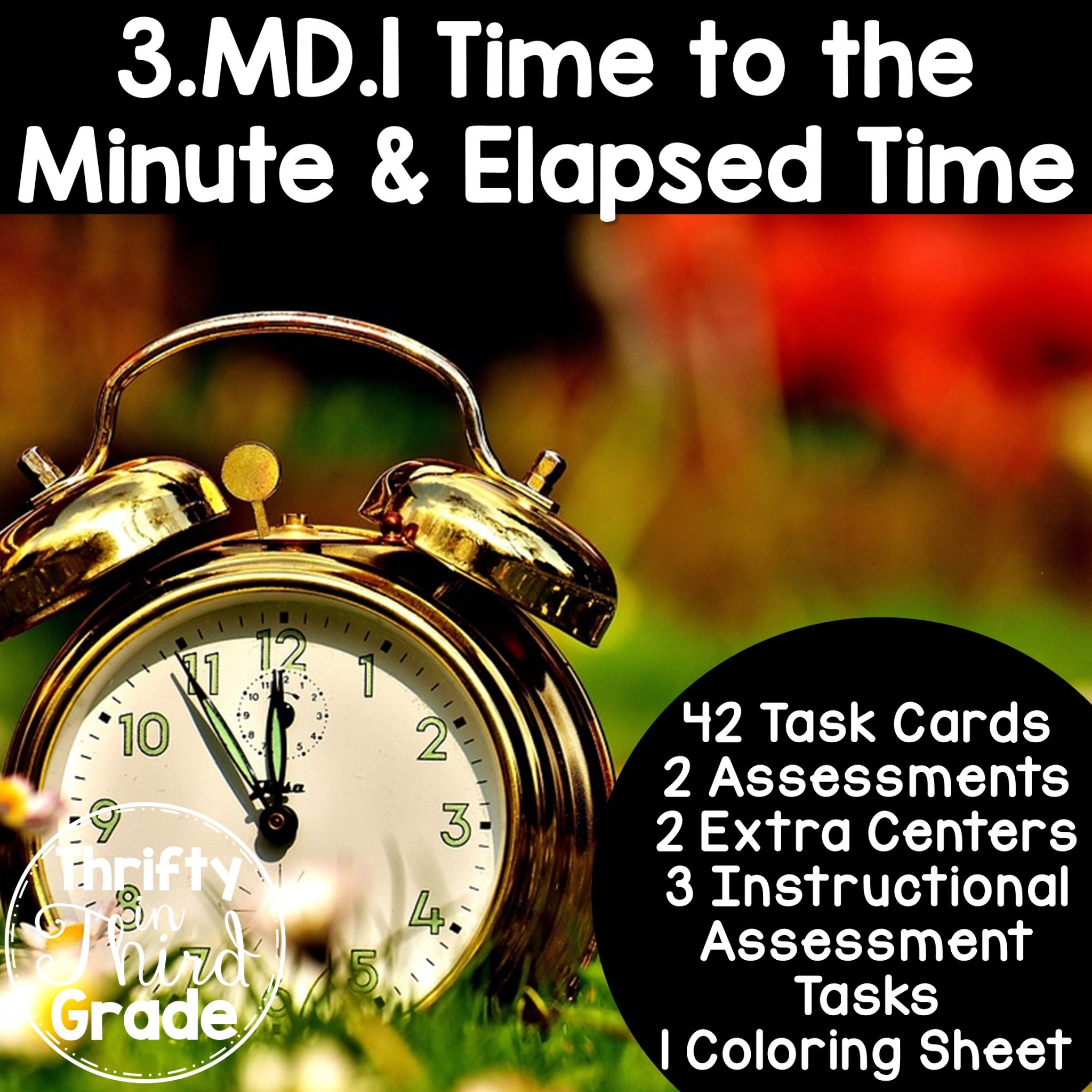 Fun Elapsed Time Games and Activities for 3rd Grade - Thrifty in Third ...