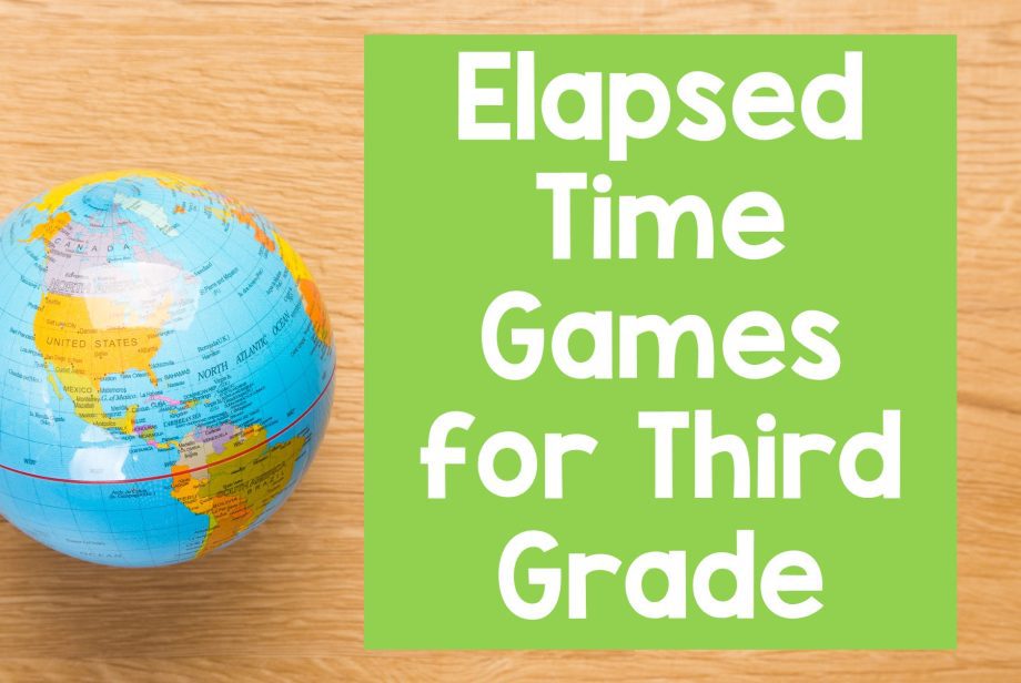 Fun Elapsed Time Games and Activities for 3rd Grade - Thrifty in Third ...