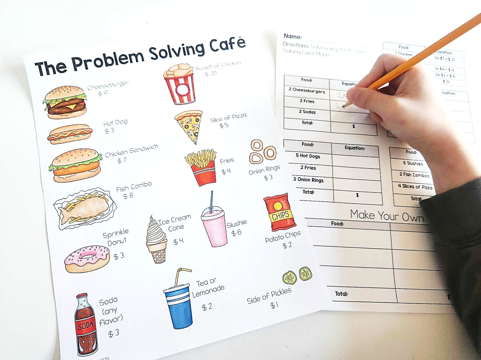 Fun Ways to Teach Two-Step Word Problems - Thrifty in Third Grade
