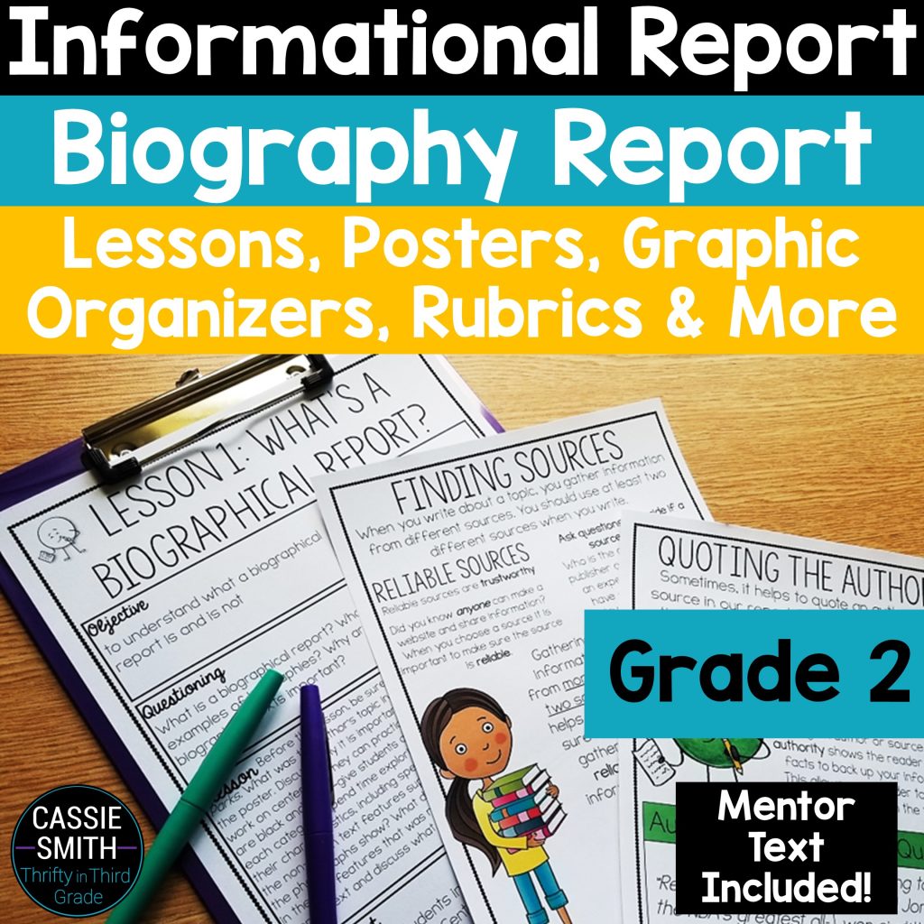 Writing – Thrifty in Third Grade