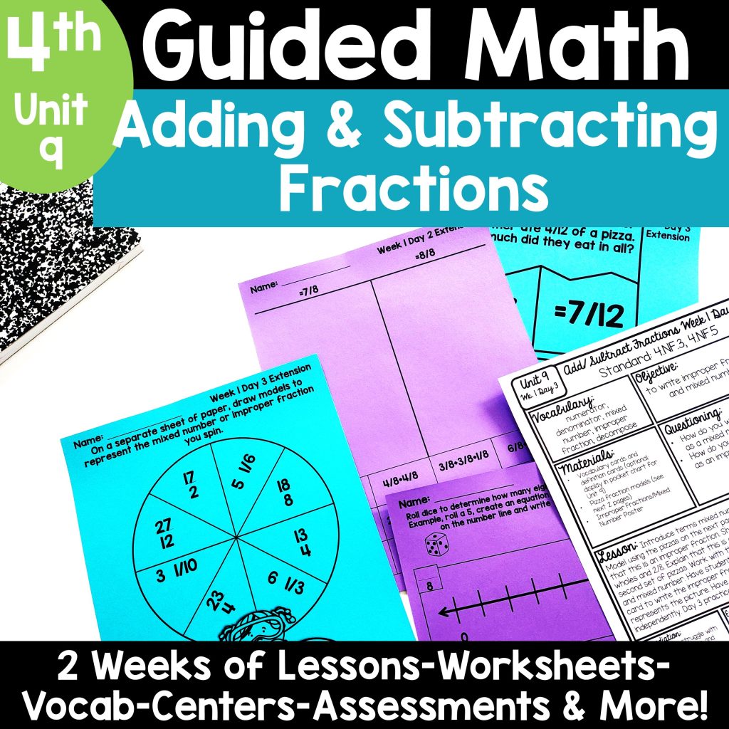 4th Grade Guided Math – Thrifty in Third Grade