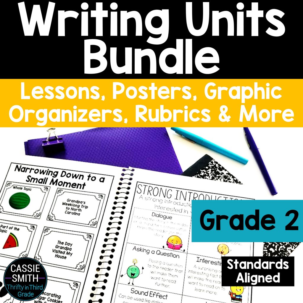 Writing – Thrifty in Third Grade