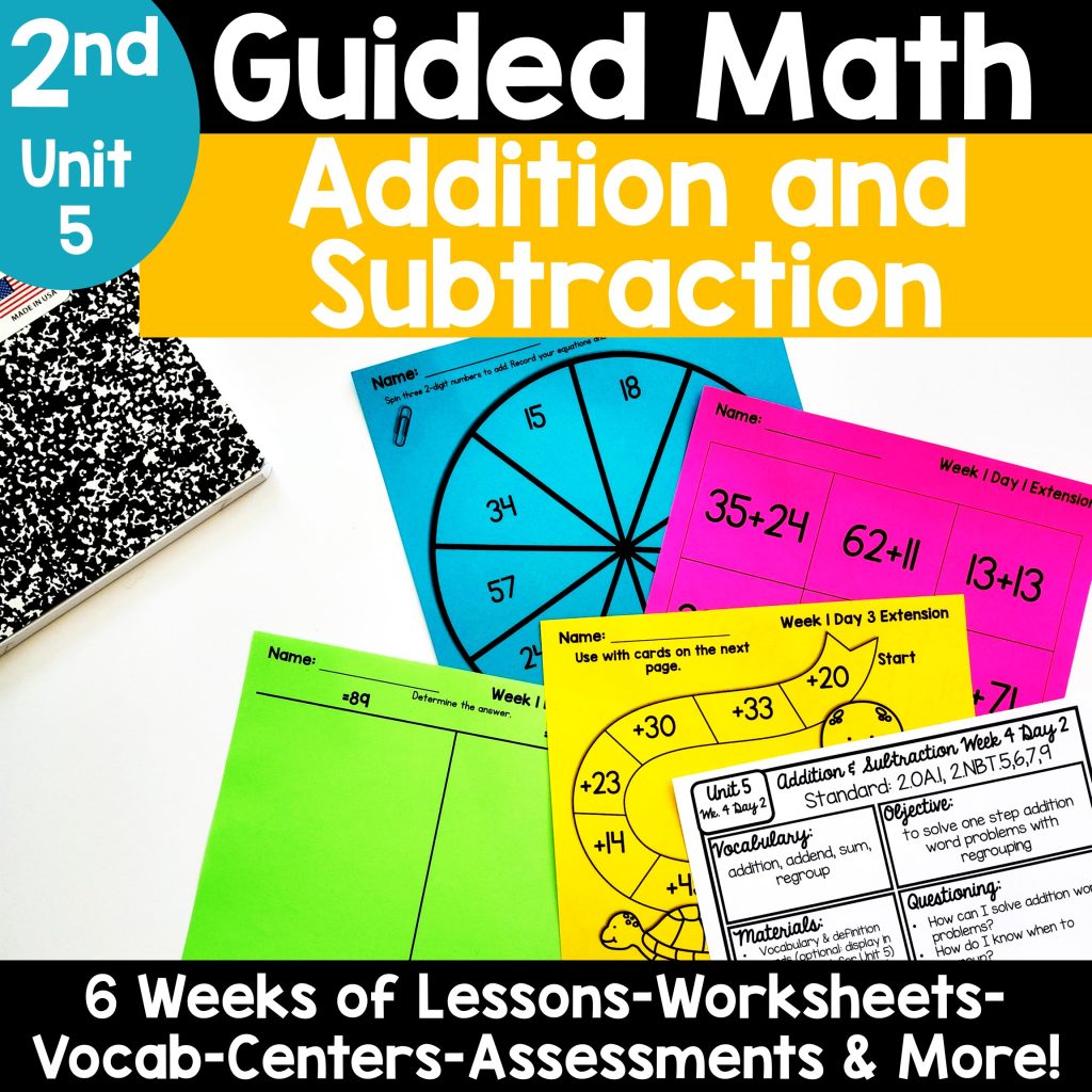 2nd Grade Guided Math – Thrifty in Third Grade