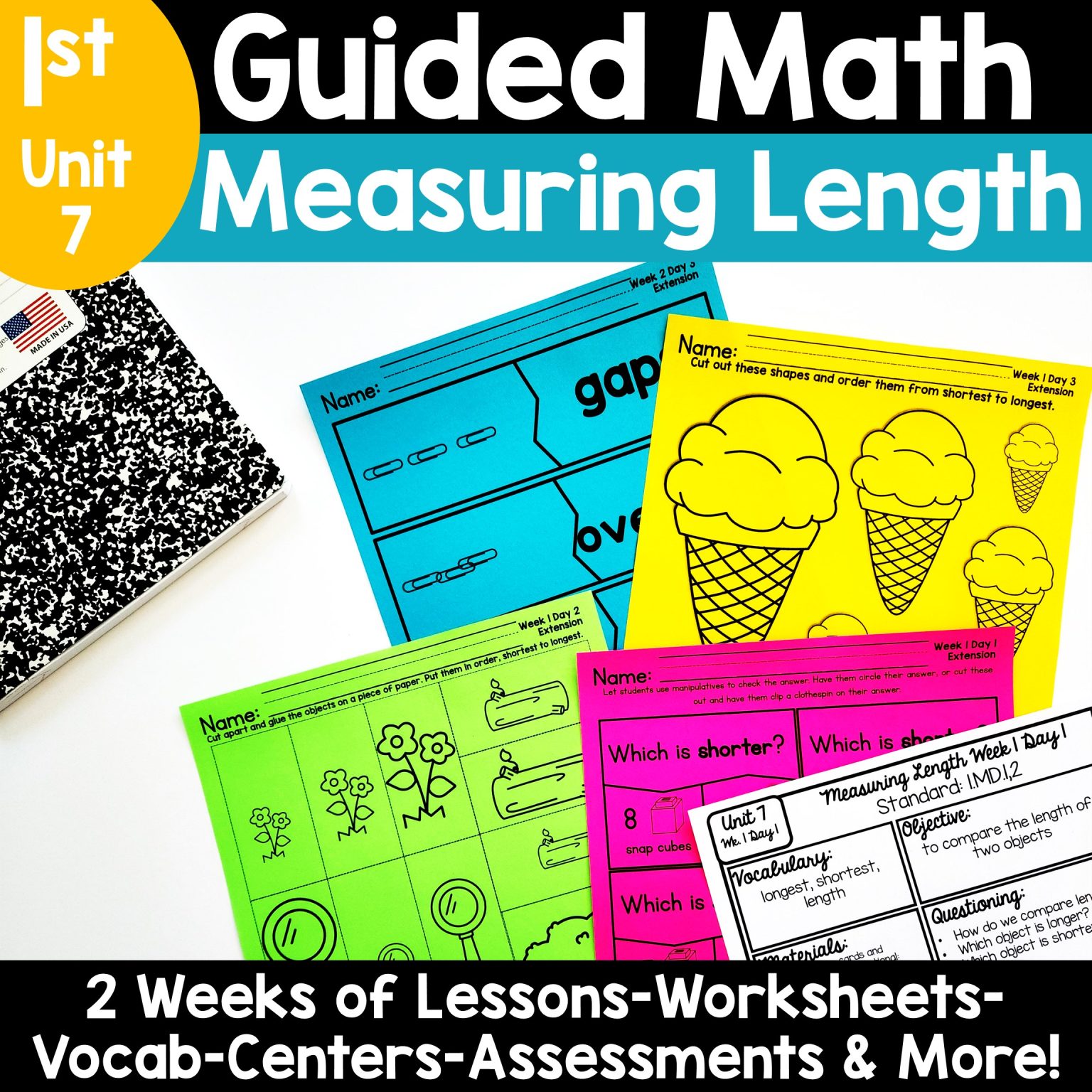 1st Grade Guided Math – Thrifty in Third Grade