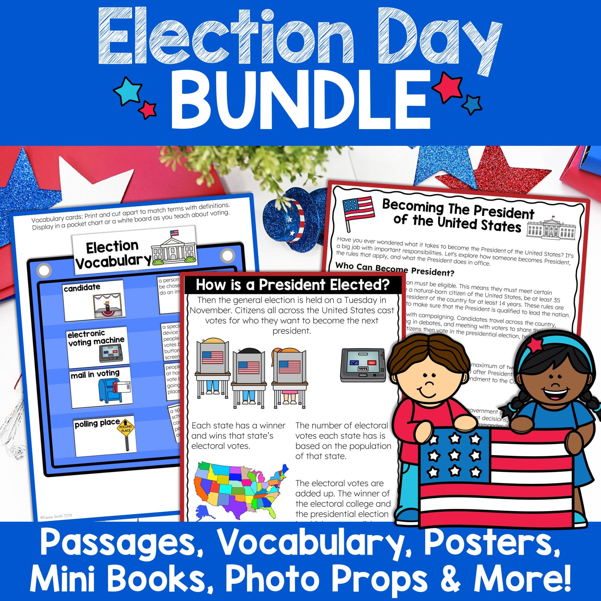 Fun Election Day Activities for Elementary Students - Thrifty in Third ...
