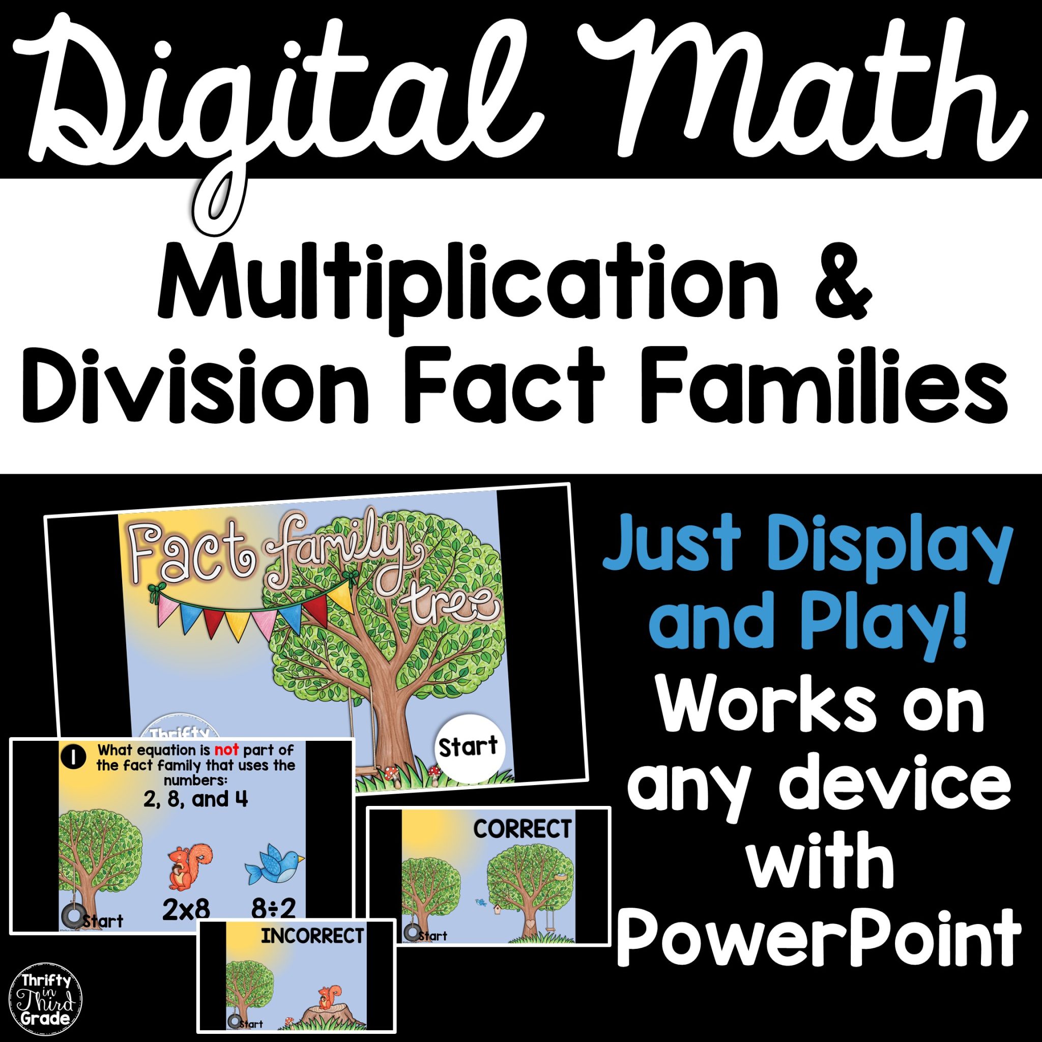 AWESOME Multiplication Games for 3rd Grade -Digital Printable and Whole ...