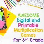 AWESOME Multiplication Games for 3rd Grade -Digital Printable and Whole ...